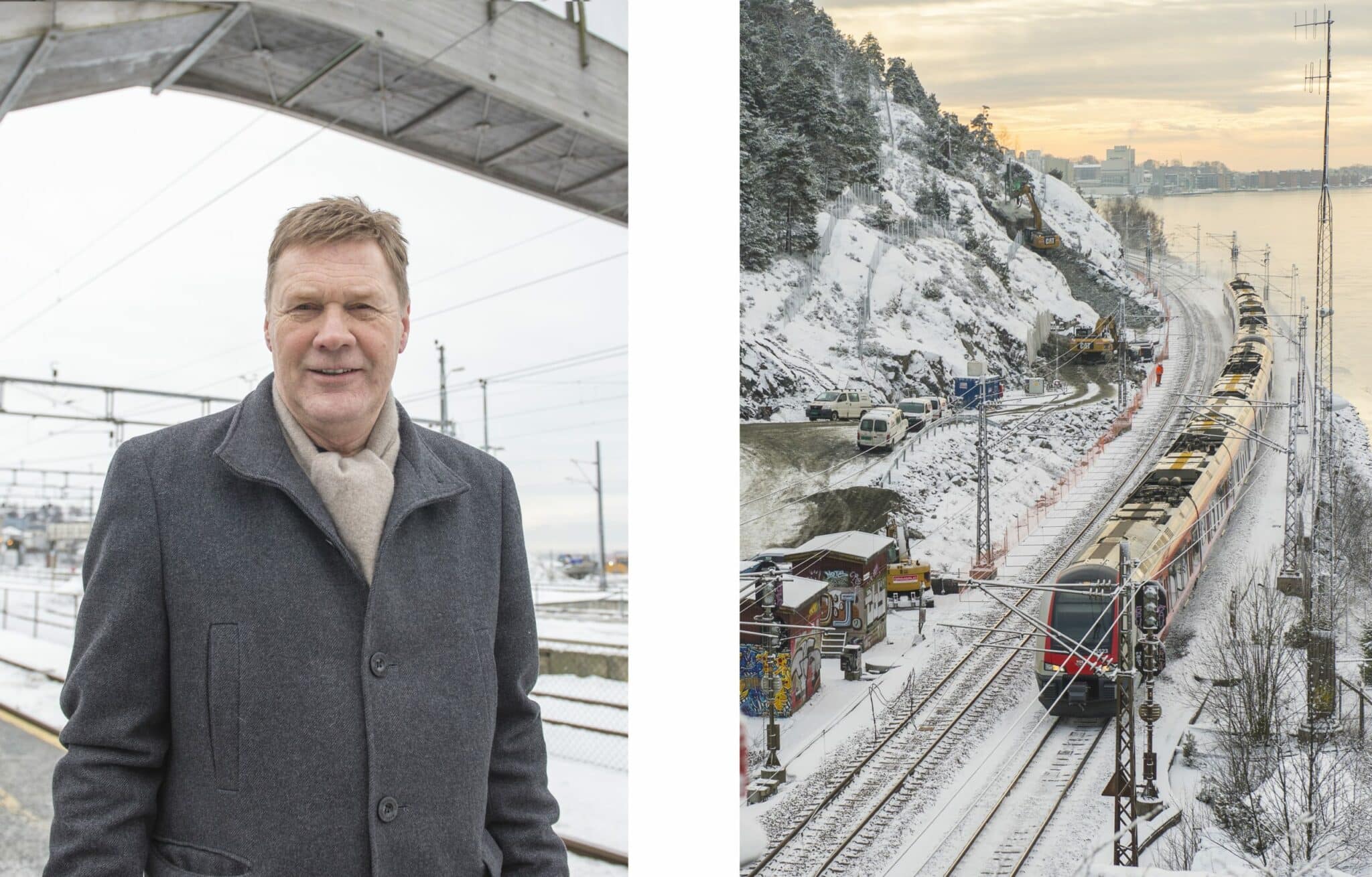 Moss får ny jernbanestasjon og 5000 nye boliger - Jernbanedirektoratet